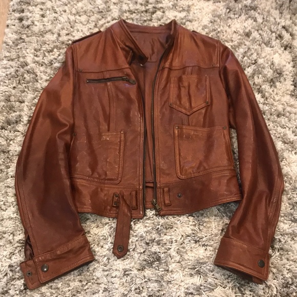 Vintage | Jackets & Coats | Vintage Italian Leather Jacket | Poshmark
